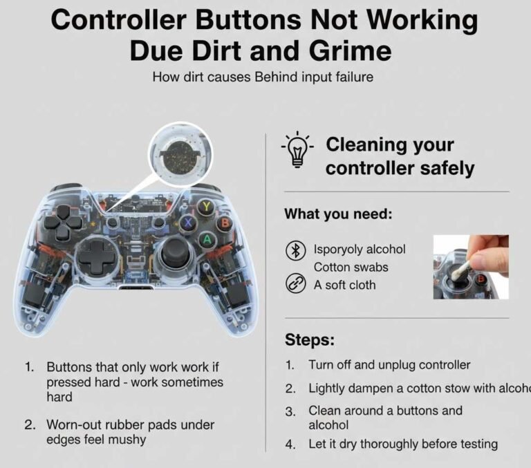 Controller Buttons Not Working? How to Diagnose and Fix Input Failures ...