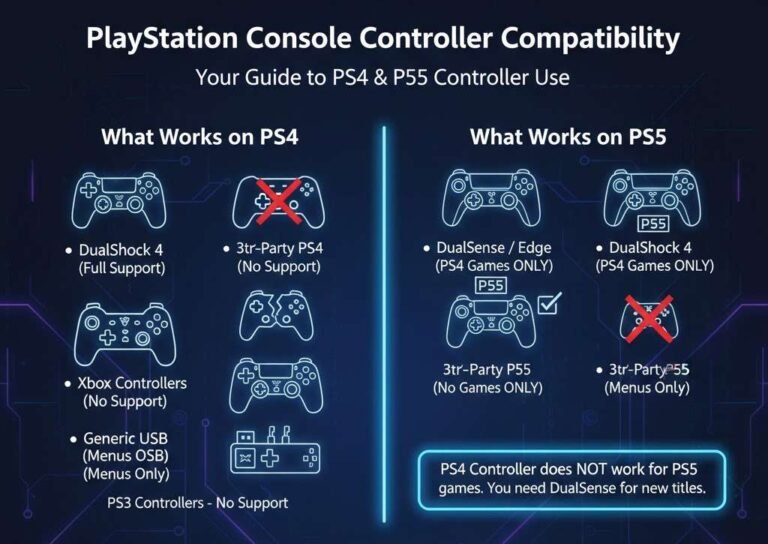 Controller Compatibility Guide: PC, PlayStation, Xbox, Android, and iOS ...